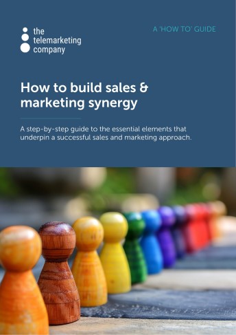 How to build sales and marketing synergy.